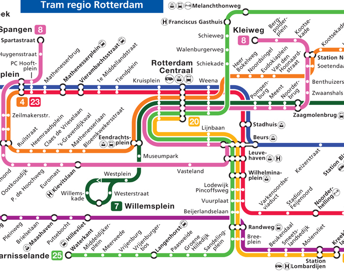 Mapas de Rotterdam