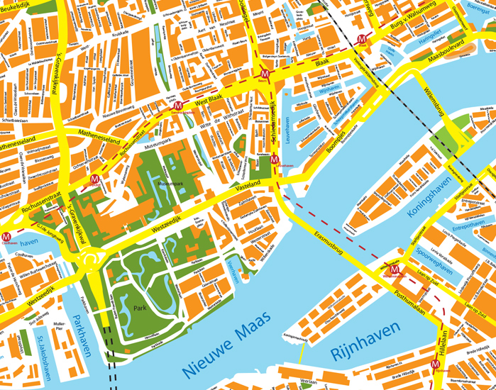 Mapas de Rotterdam